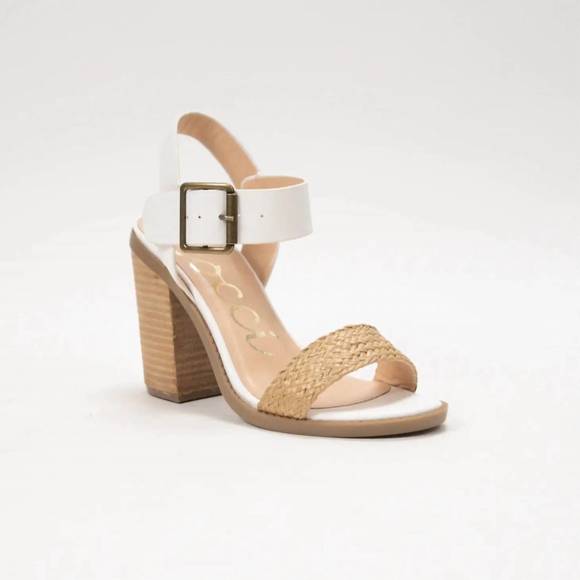 CCOCCI | Shoes | New Ccocci Womens Raffia Heel In Whitetan | Poshmark